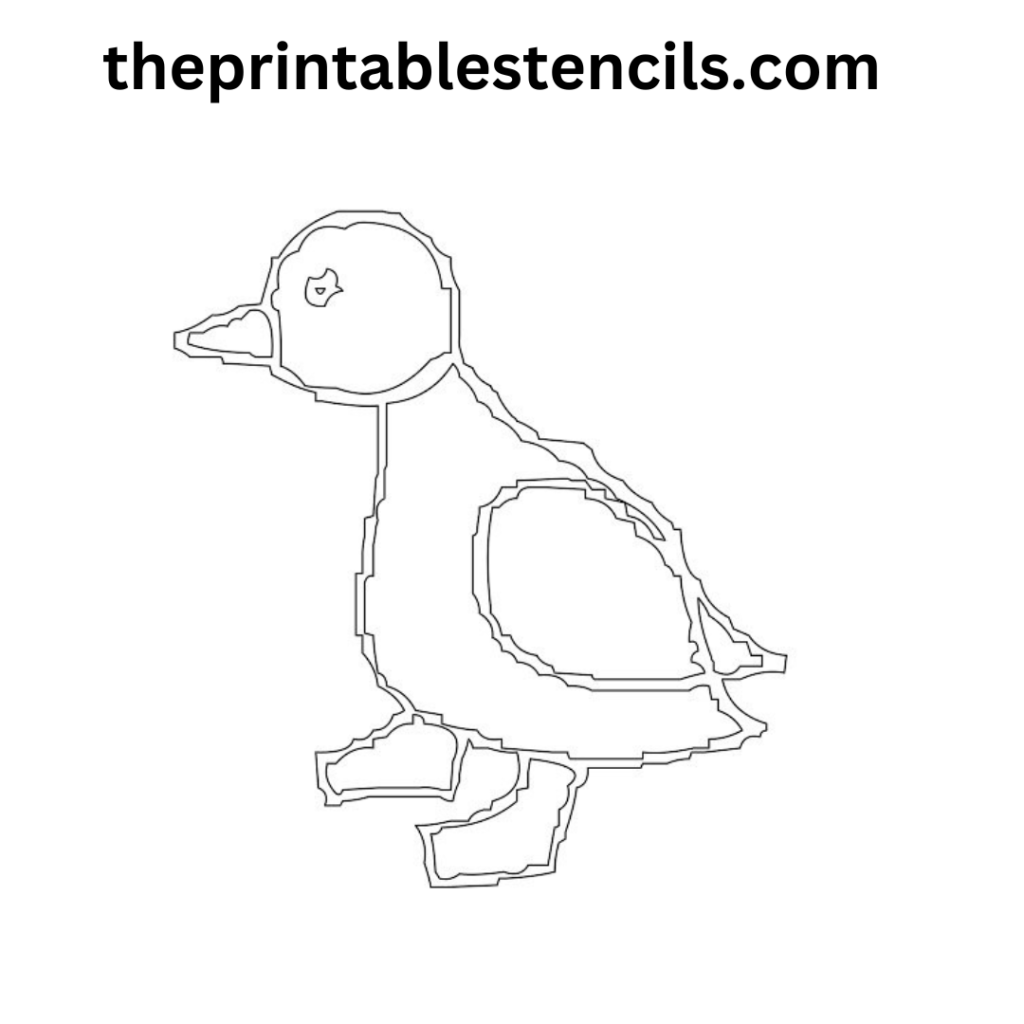 Free Printable Duck Stencils
