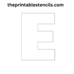 Free Printable Big Large Letter Stencils