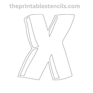 Printable Bubble Letter Stencils