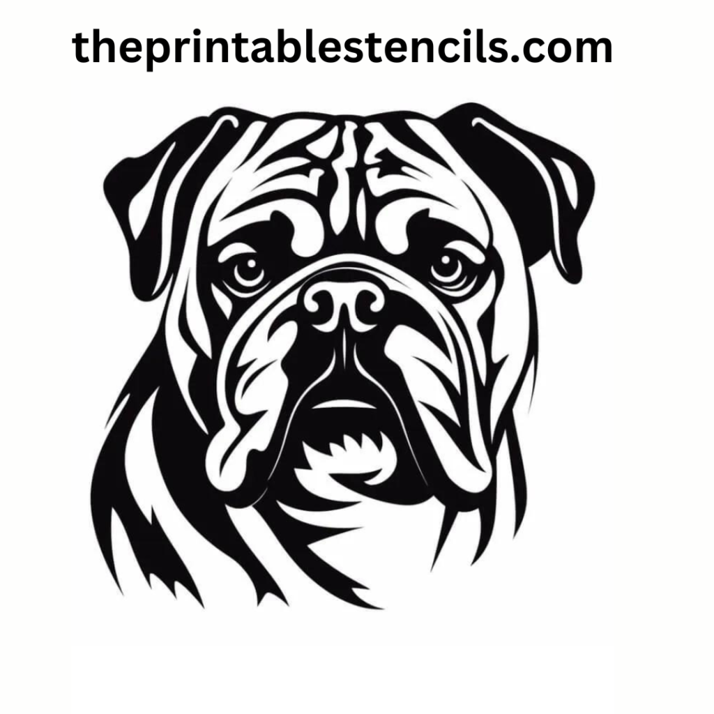 Free Printable Dog Stencils ( 9 Different Dogs)