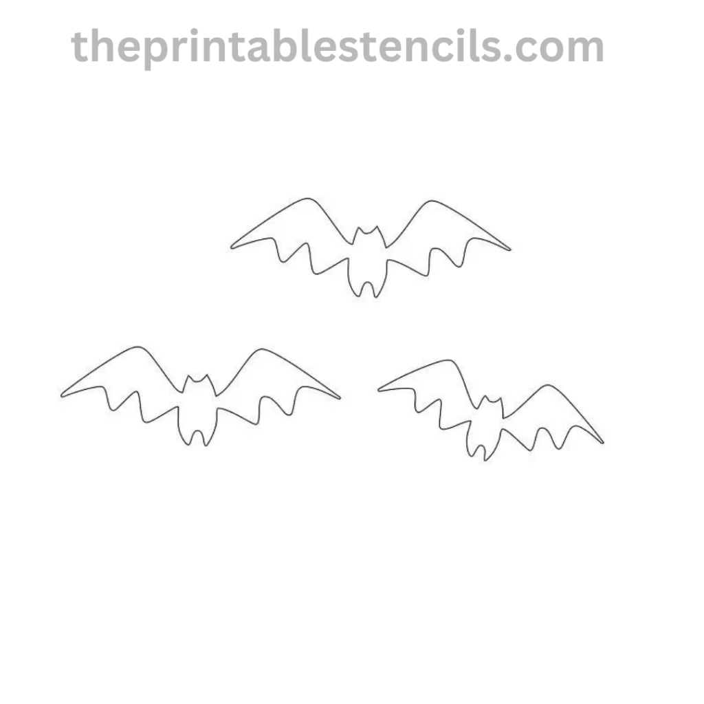 10 Free Printable Bat Stencils And Silhouettes