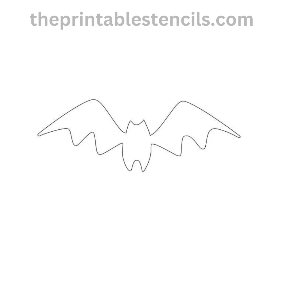 10 Free Printable Bat Stencils And Silhouettes