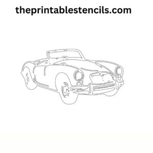 Free Printable Classic Car Stencils