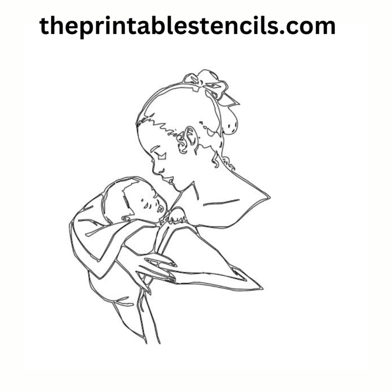 23 Free Printable Baby Stencils