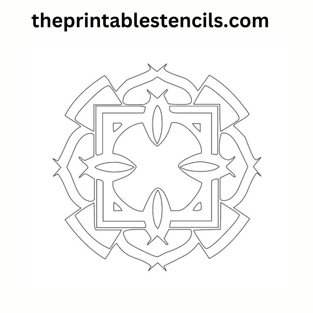 24 Free Printable Damask Stencil Patterns