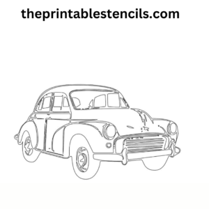 Free Printable Classic Car Stencils