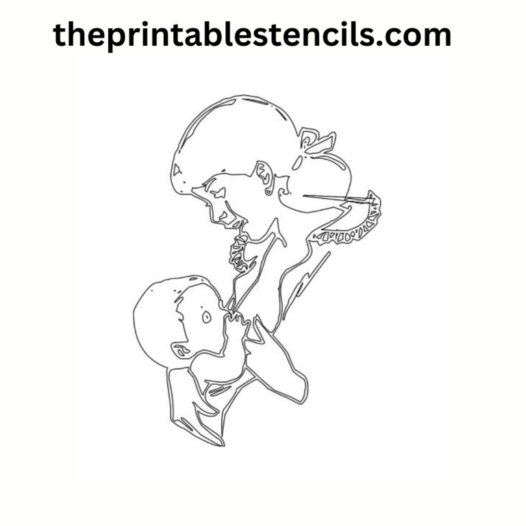 23 Free Printable Baby Stencils