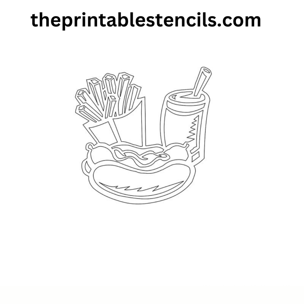 23 Free Printable Food Stencils