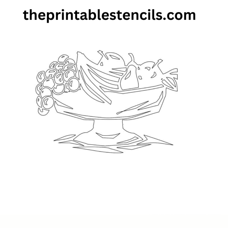23 Free Printable Food Stencils