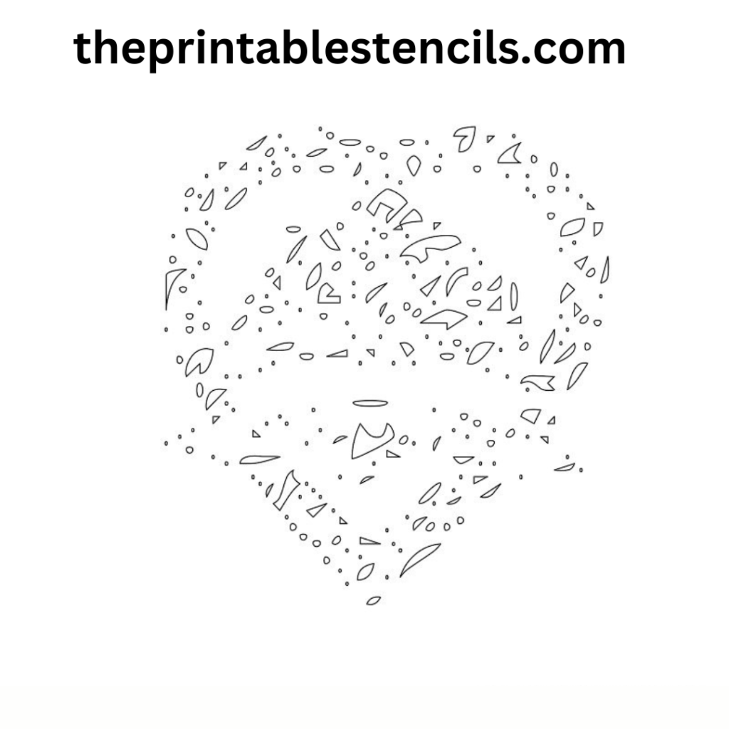 Printable Heart Stencils